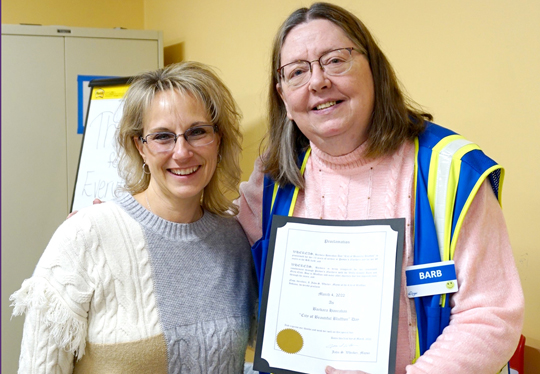 Mayoral proclamation presented | News Banner