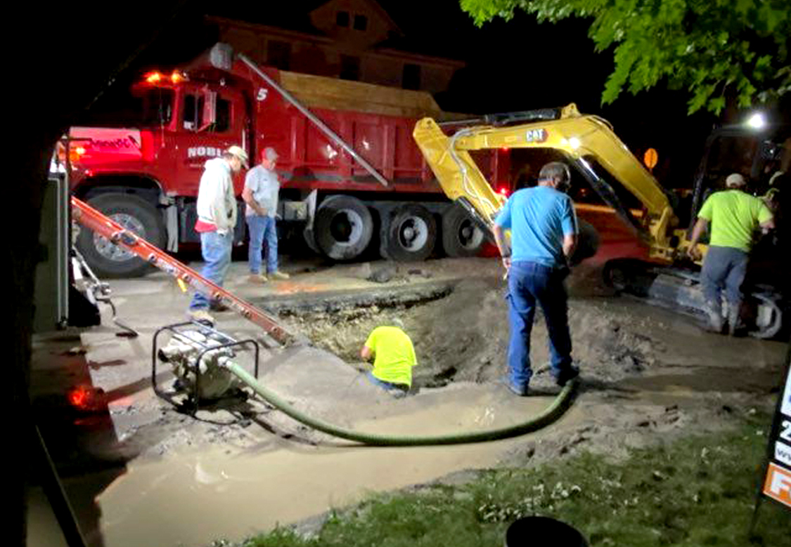 City deals with 2 water main breaks | News Banner
