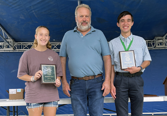 Bricker, Fuess named 2022 Caley Award winners | News Banner