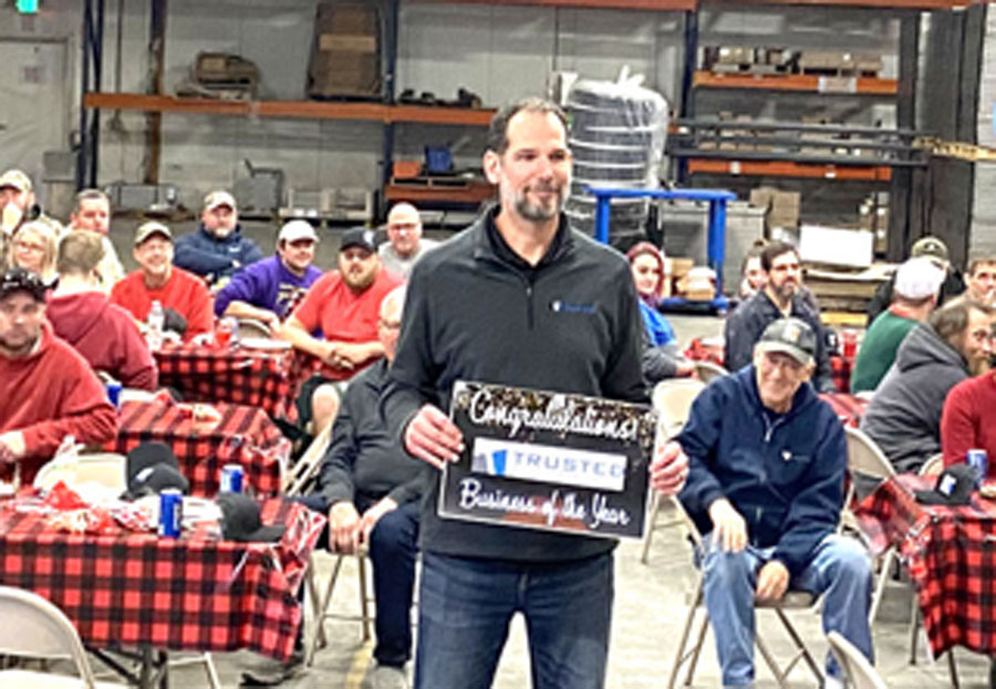 Chamber honors Trusted Manufacturing | News Banner