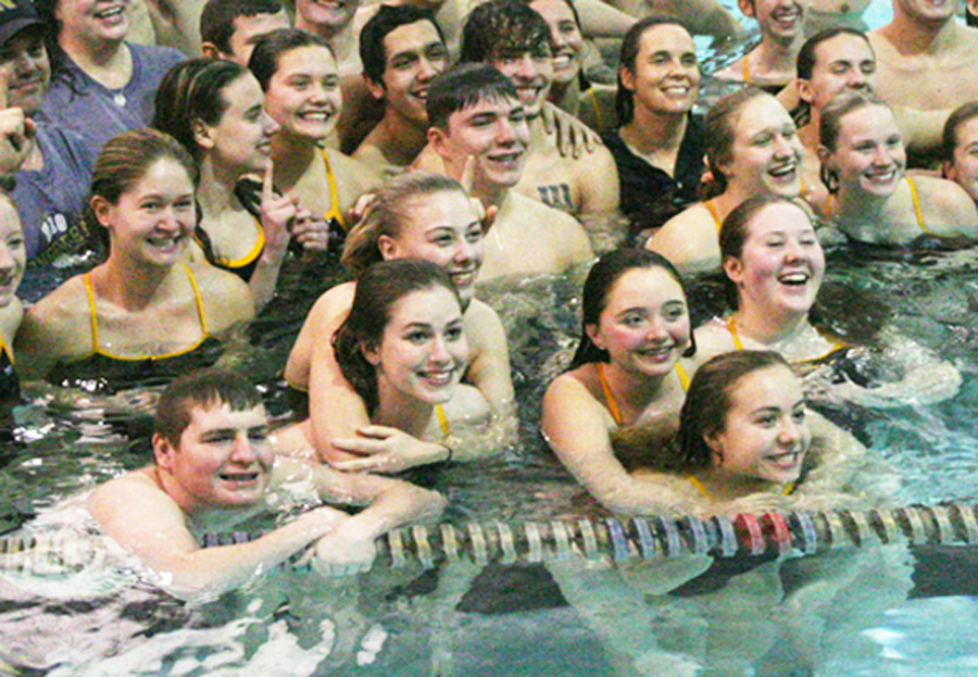 Norwell captures both girls’, boys’ NE8 swimming titles | News Banner