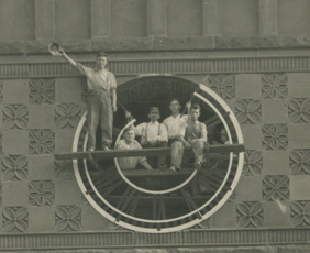 Street Fair flags revive memories of ‘new’ flag pole installation ...