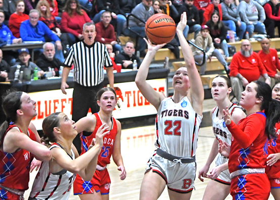 Whitko stuns Bluffton for 1st girls’ sectional championship | News Banner